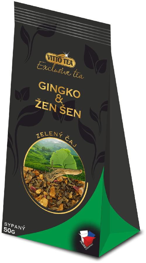 Gingko & ženšen - VITTO TEA